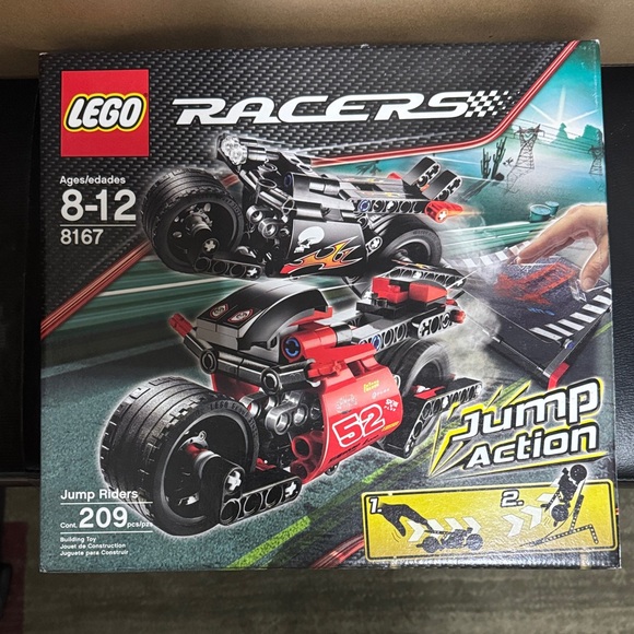Lego | Toys | Lego Racers Jump Action Set Red And Black | Poshmark